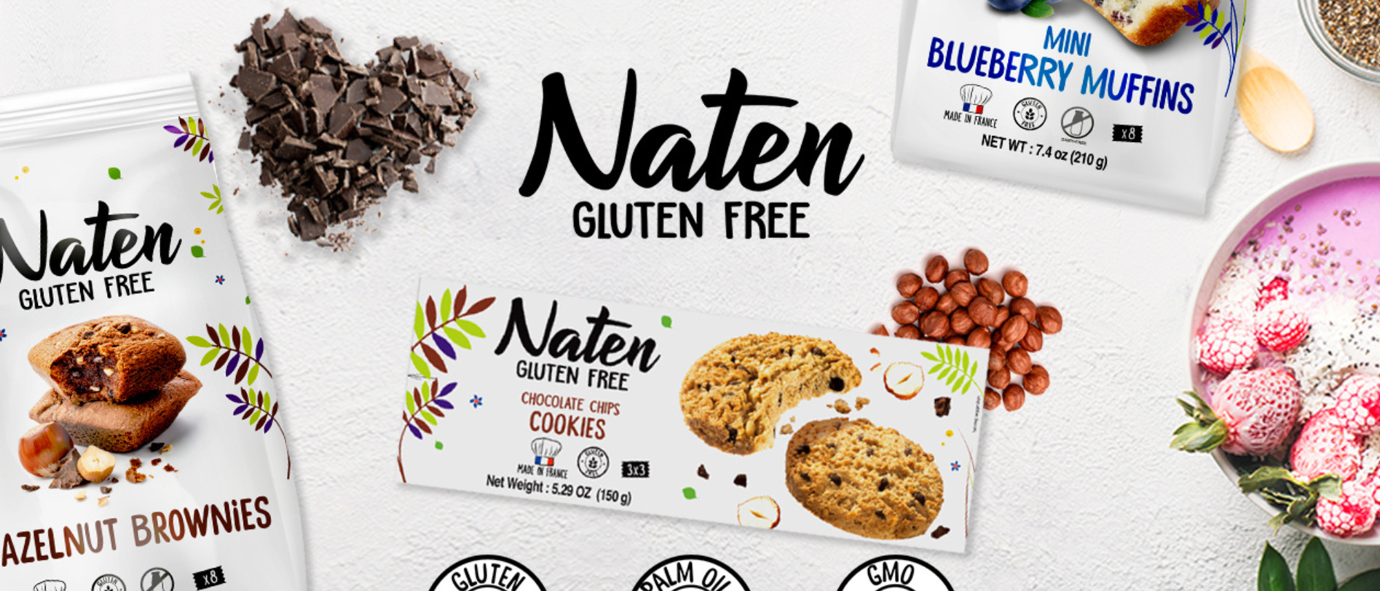Naten, gluten-free products | Official website – Ma boutique